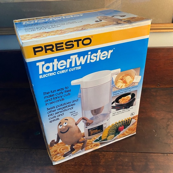 Presto | Kitchen | Presto Tater Twister Spiral Potato Cutter New In Box ...